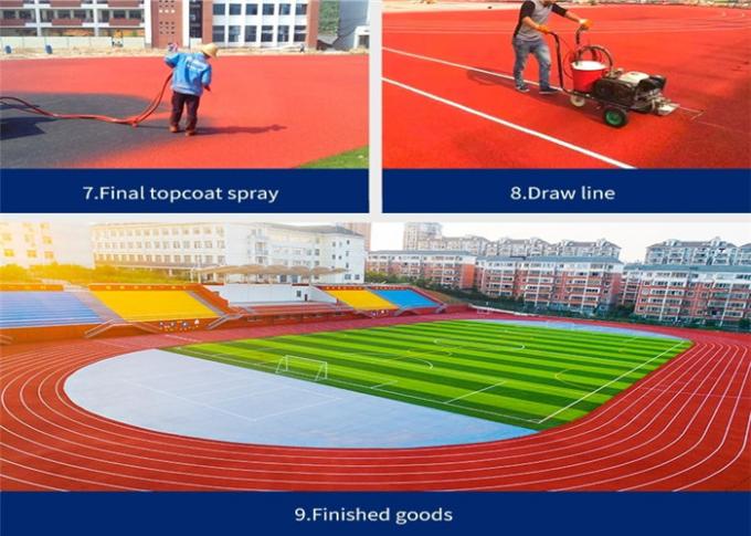15mm Prefabricated Synthetic Rubber Running Track Material Rubberized ...