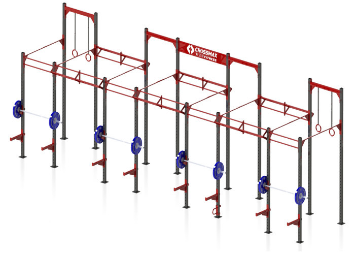 Free Standing Outdoor Fitness Rigs Pro Cross Training Rigs Wall Mounted ...